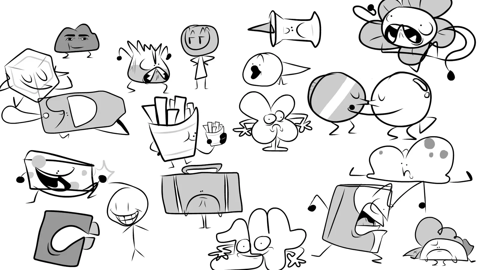 BFDI Coloring Pages 16 Printable for Free Download
