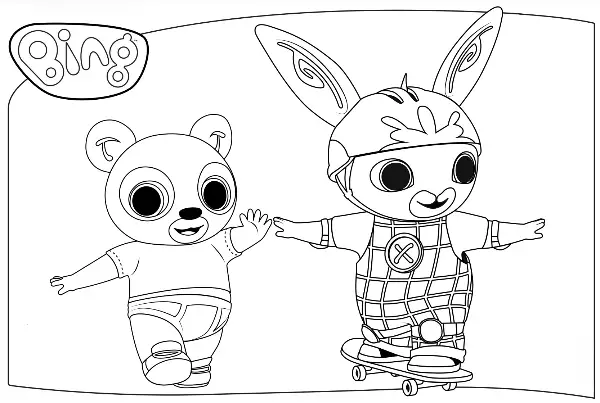 Bing Coloring Pages 44 Printable for Free Download