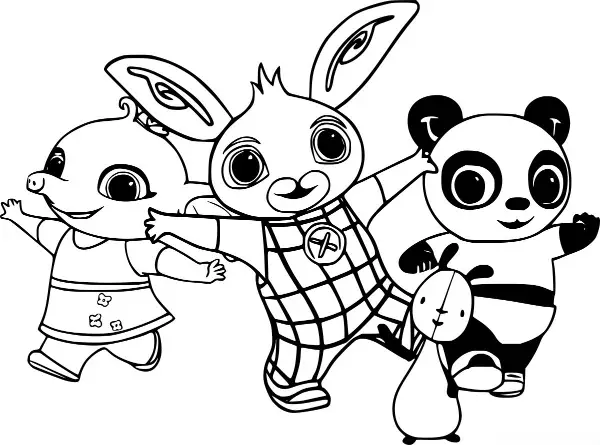 Bing Coloring Pages 25 Printable for Free Download