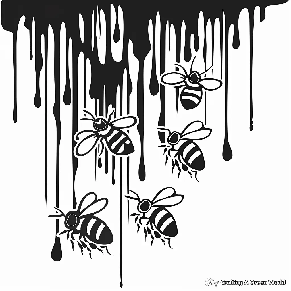 Drip Para Colorear - Imágenes Para Dibujar Gratis