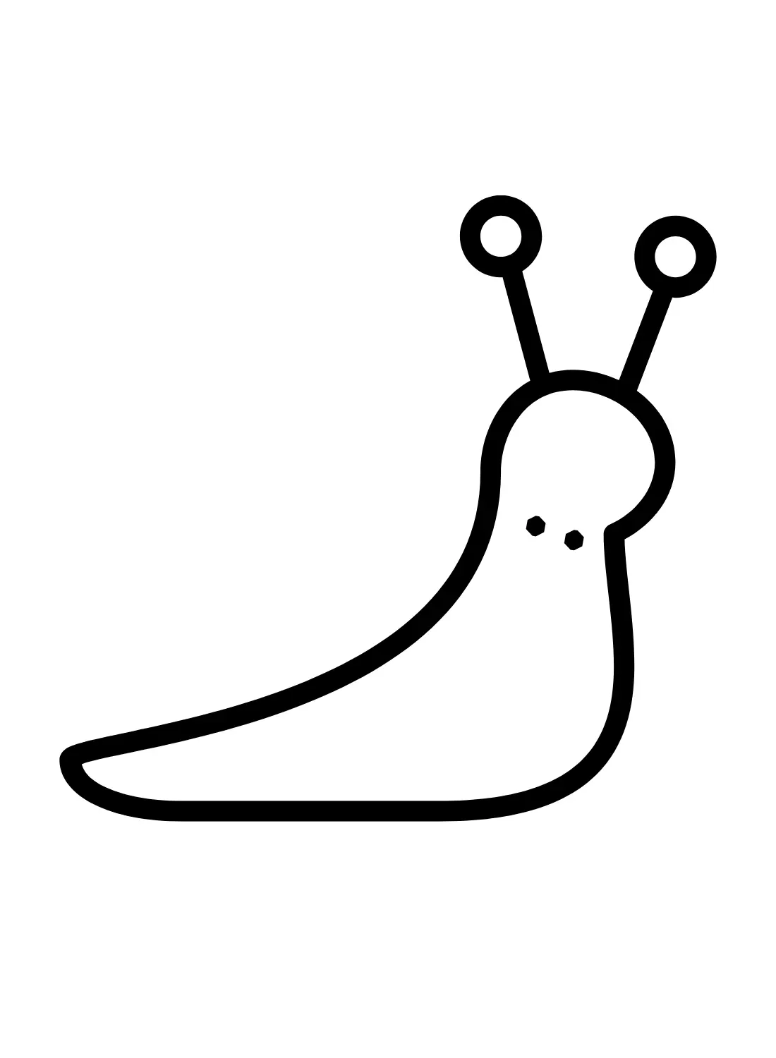 Slug Coloring Pages
