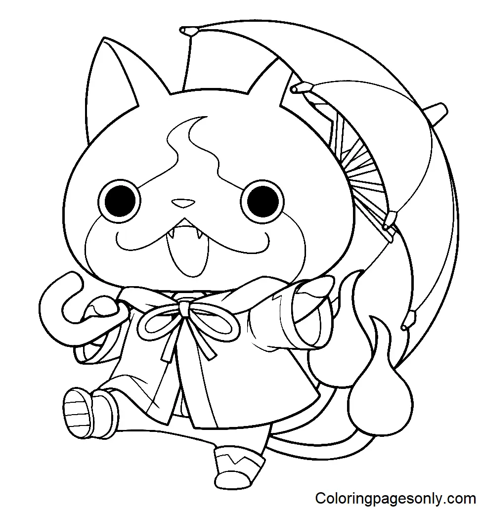 Yo Kai Watch Coloring Pages to Print - Free Printable Coloring Pages
