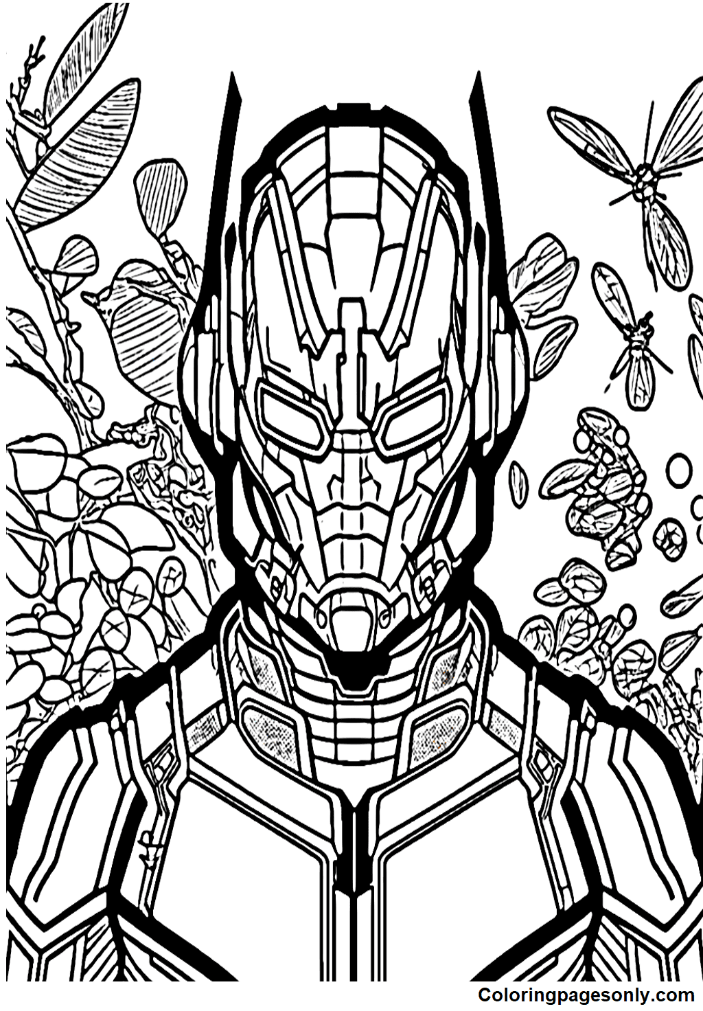 Ant-Man and the Wasp: Quantumania Coloring Pages Printable for Free ... Ant-Man and the Wasp: Quantumania Coloring Pages Printable for Free ...