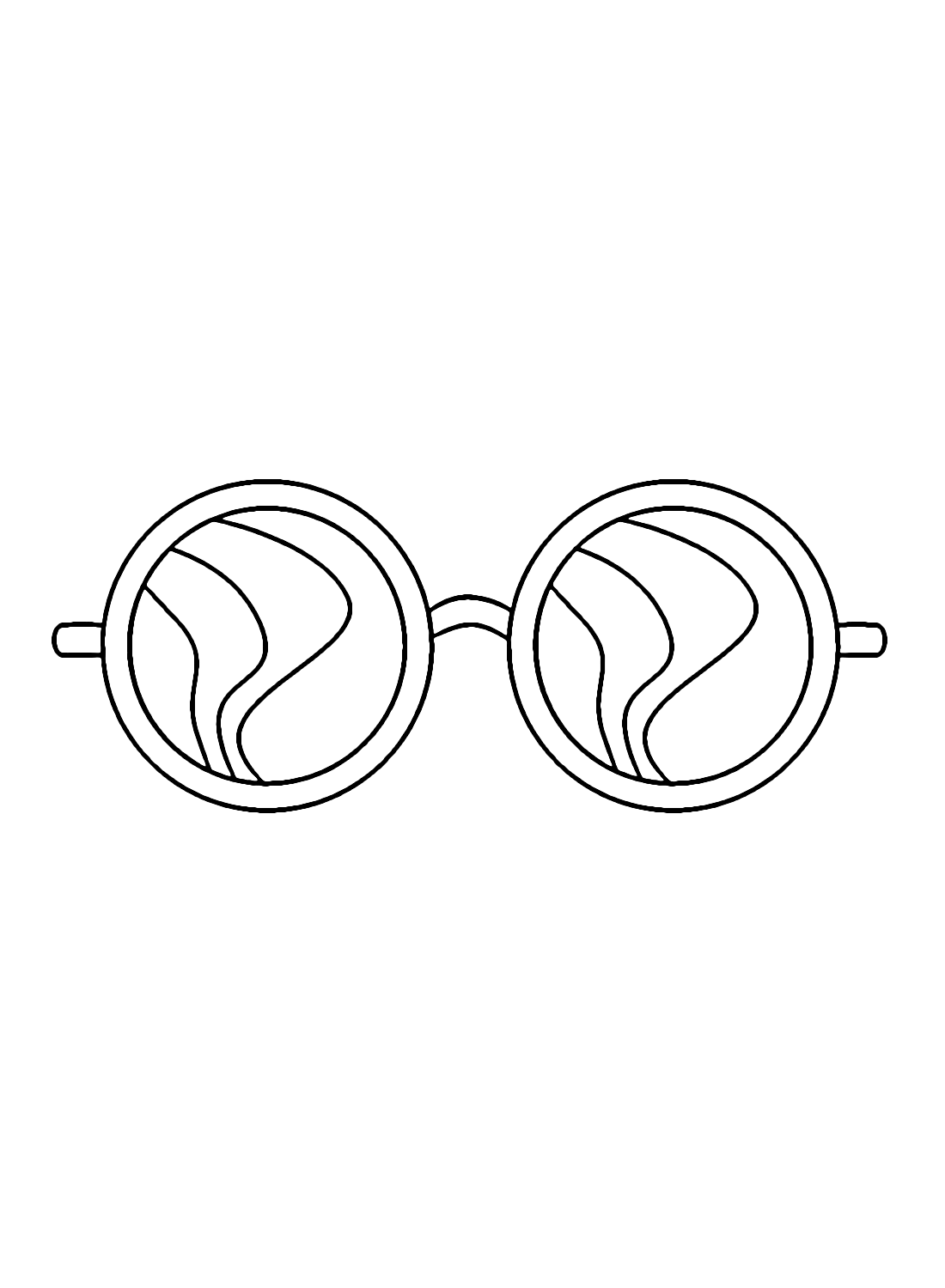 Sunglasses Coloring Pages Printable For Free Download